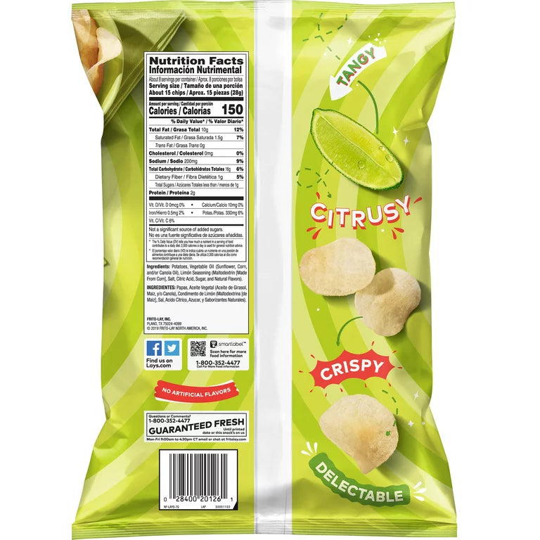 Lays limón – CEREALIZATE PRICMX