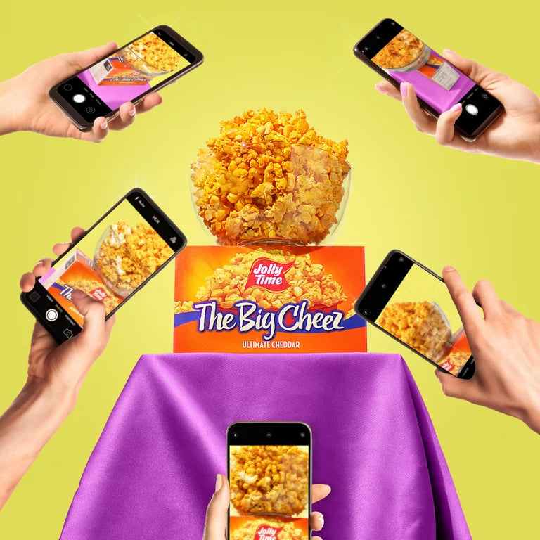 Jolly Time The Big Cheez Ultimate Cheddar Microwave Popcorn ...