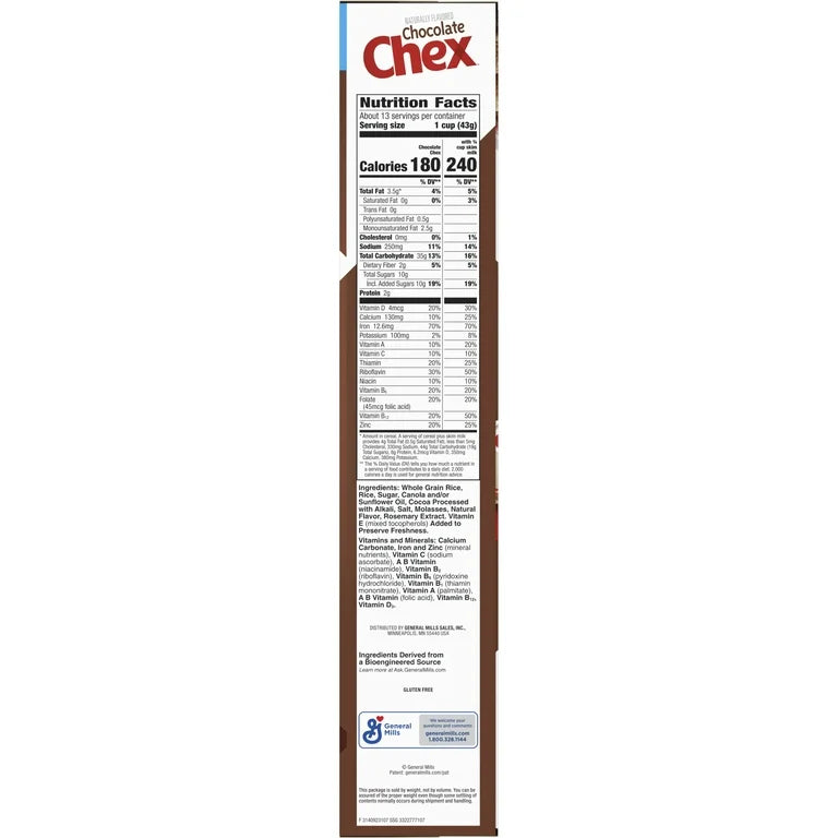 CHEX CHOCOLATE – CEREALIZATE PRICMX