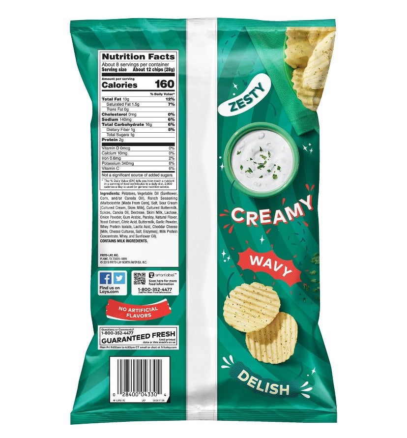Lays Wavy Ranch – CEREALIZATE PRICMX