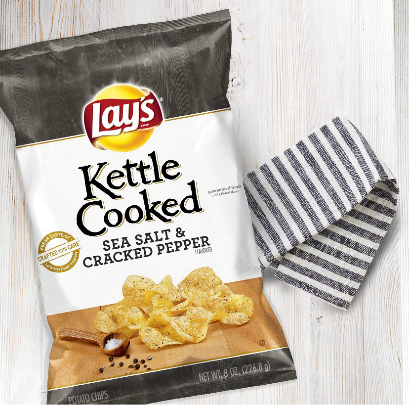 Lays Kettle Cooked Sea Salt & Cracked Pepper – CEREALIZATE PRICMX