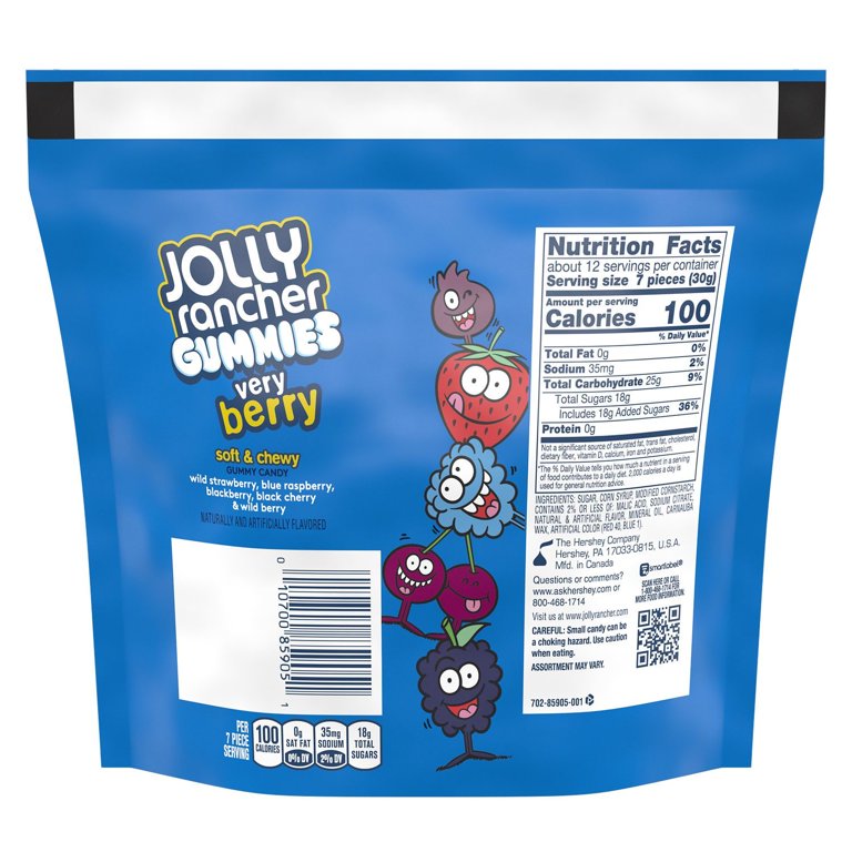 Jolly Rancher Very Berry Gummies – CEREALIZATE PRICMX