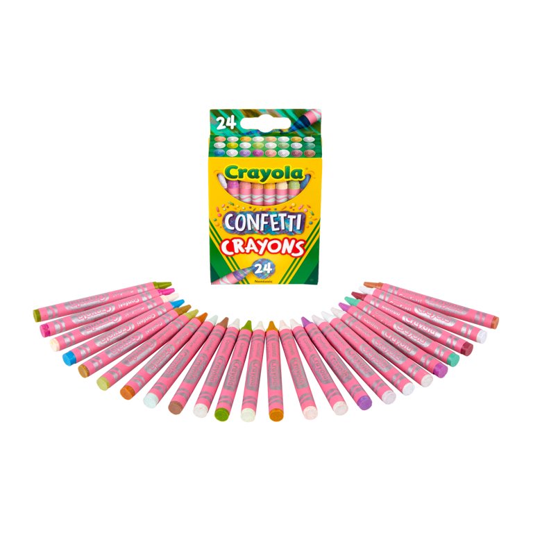 CRAYOLA CONFETTI CRAYONS – CEREALIZATE PRICMX